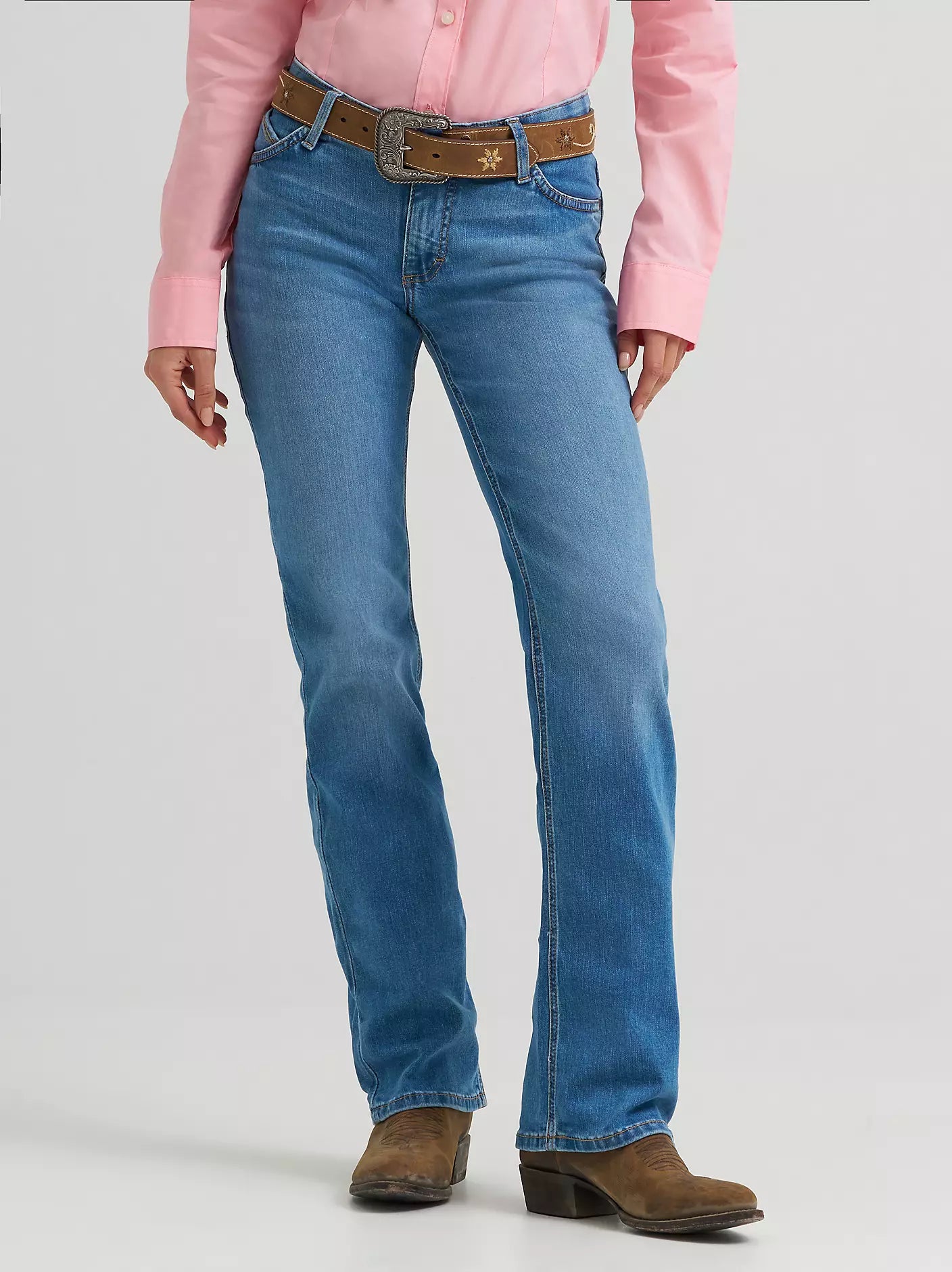 Wrangler Women's Ultimate Riding Jean Willow Mid-Rise Bootcut - 32" Le ...