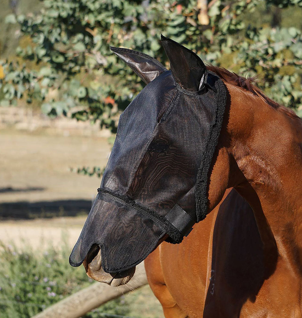 FBD Flyveil With Ears & Nose – The Tack Box Saddleworld
